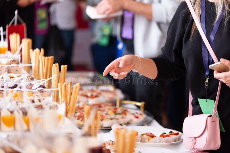 Buffet meal event concept stock image. Image of food - 266565229