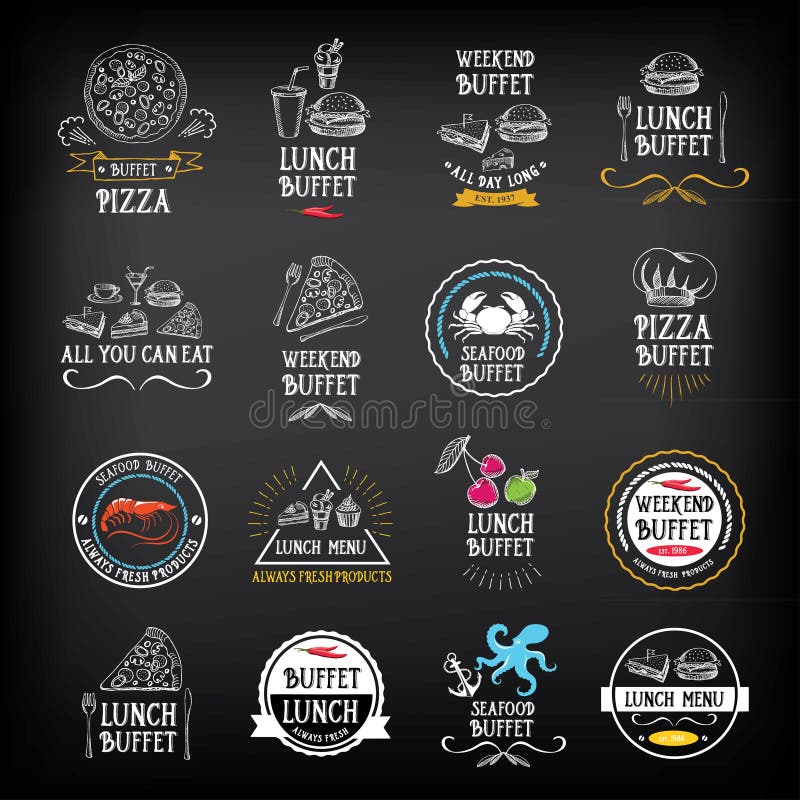 Buffet Restaurant Logo