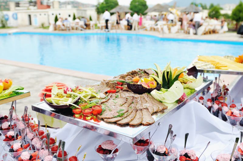 Buffet outdoor stock image. Image of buffet, appetite - 10246821