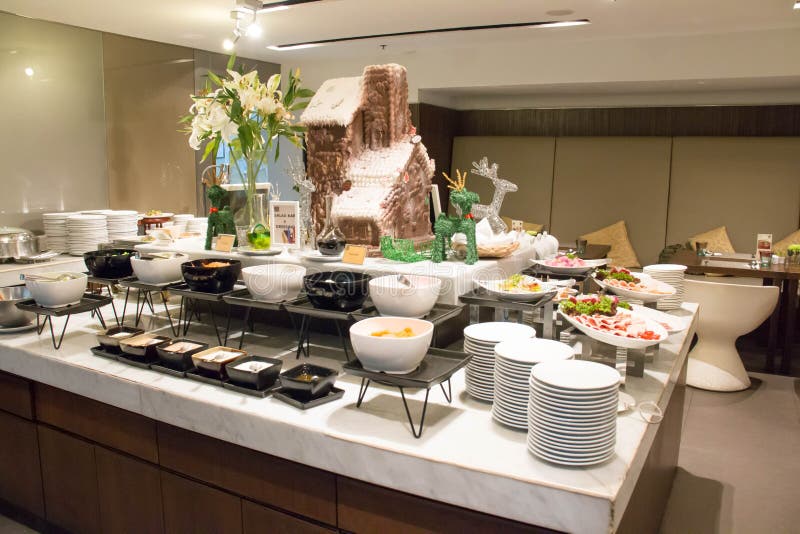 Buffet Salad in a Hotel Dining Stock Image - Image of brown, plum: 82757095