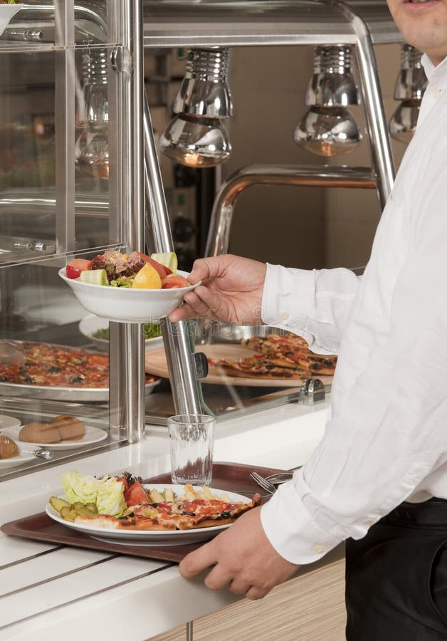 Worker is Cleaning windows stock image. Image of collar - 24414929