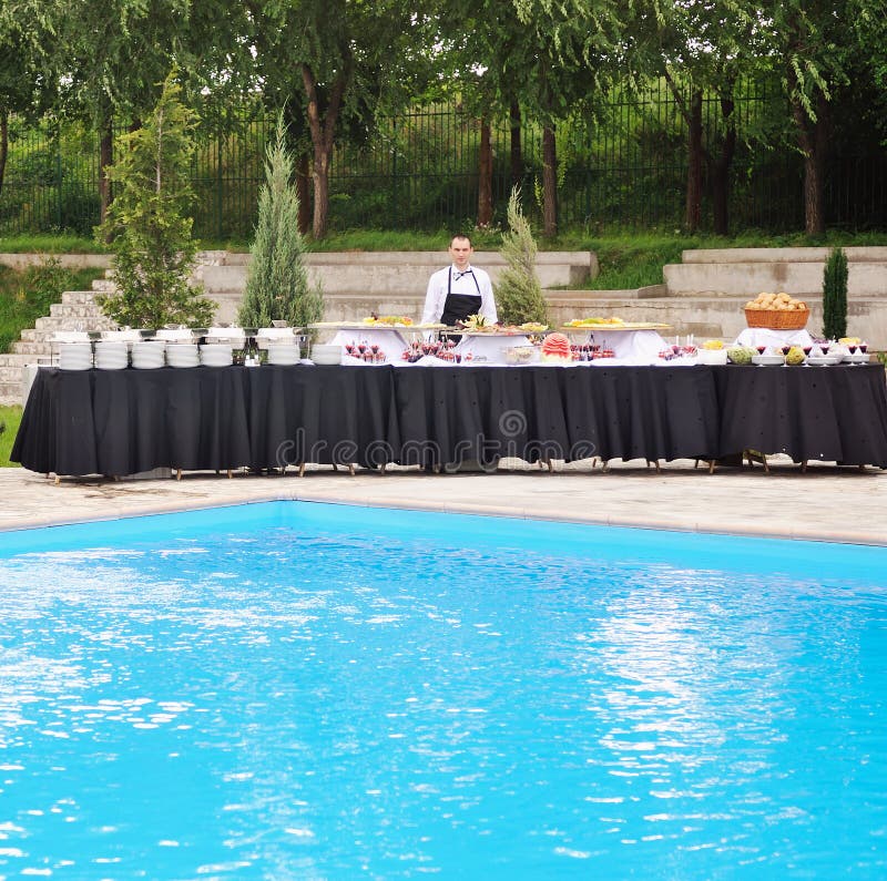 Buffet serve stock photo. Image of outdoor, buffet, event - 10246892