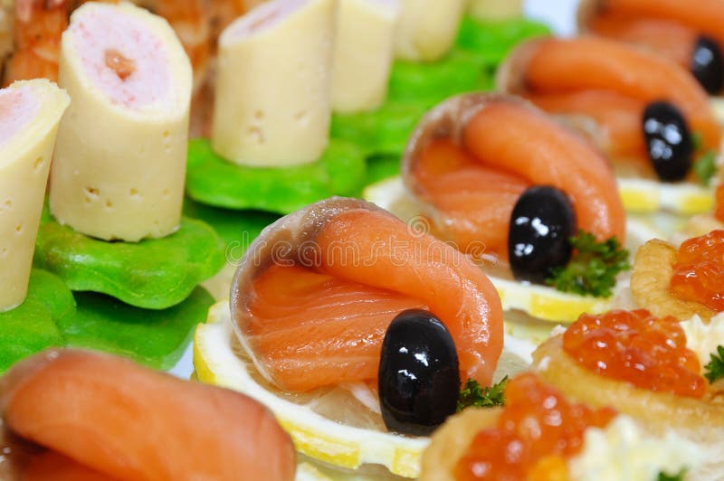 Buffet table stock image. Image of decoration, ingredient - 11652167