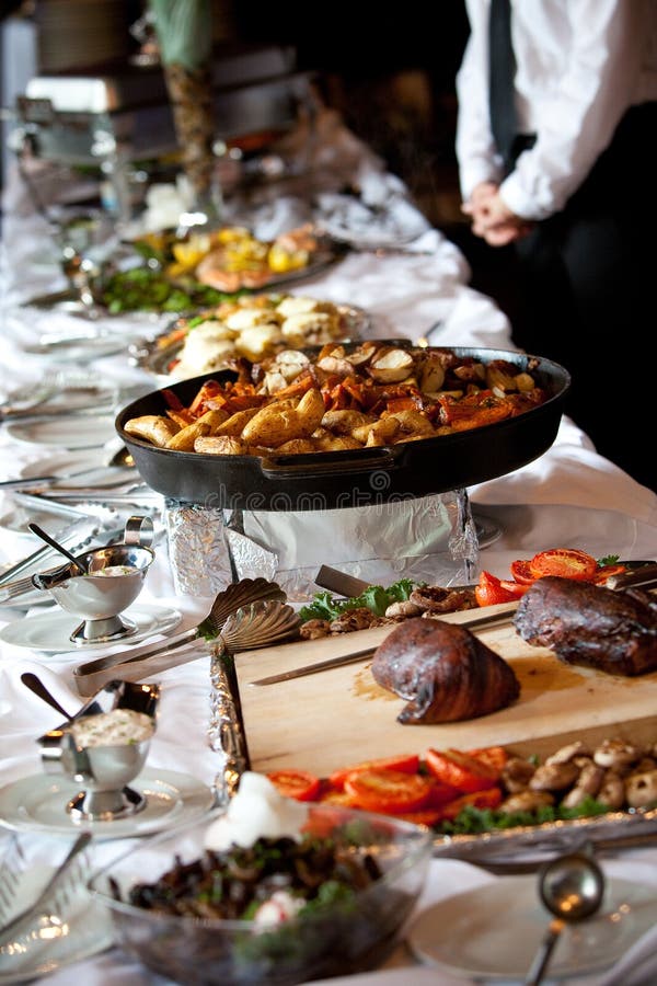 German buffet dinner stock image. Image of delicious - 43261633