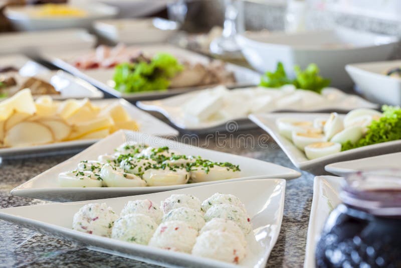 Buffet Table stock image. Image of green, banquet, bowl - 41056379