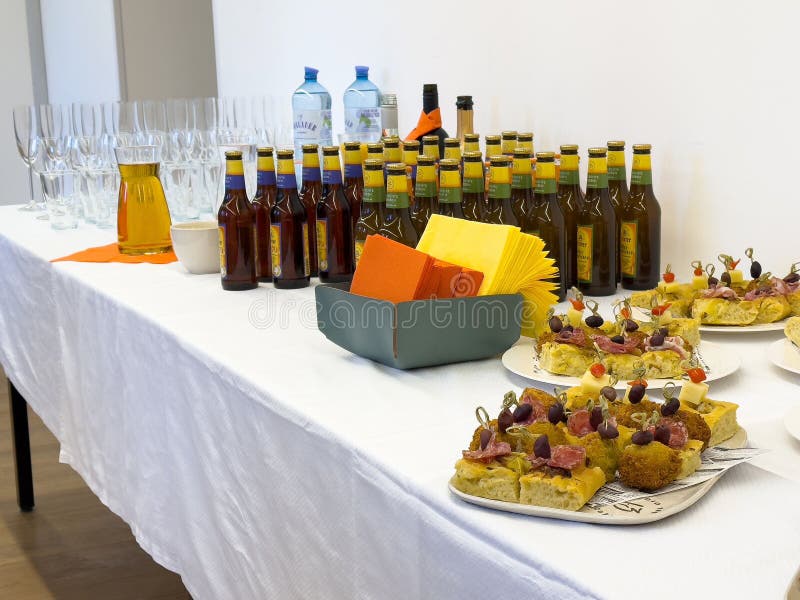 Social Event Table Decorated with Souvenir for Guests at the Party ...