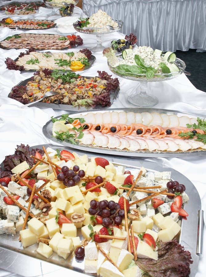 Buffet table. Fast meal. 2 stock image. Image of dining - 2857033