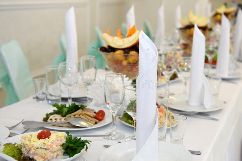 Buffet table with food stock photo. Image of meal, culinary - 143084322