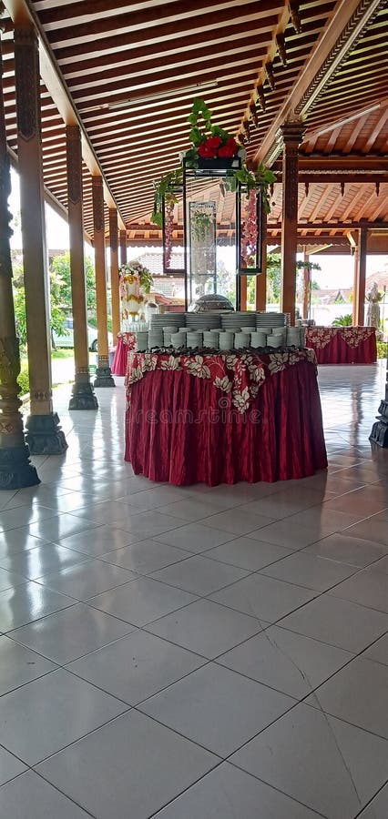 The Buffet Table stock photo. Image of pavilion, restaurant - 264176646