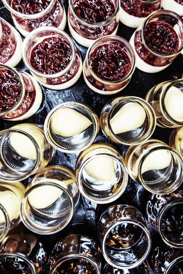 Buffet tapas dessert stock image. Image of dairy, celebration - 176907673