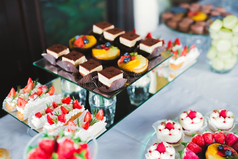 Buffet with a Variety of Delicious Sweets, Food Ideas, Celebration ...