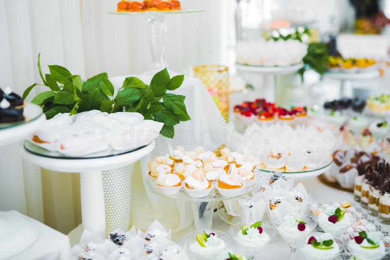 Buffet with a Variety of Delicious Sweets, Food Ideas, Celebration ...