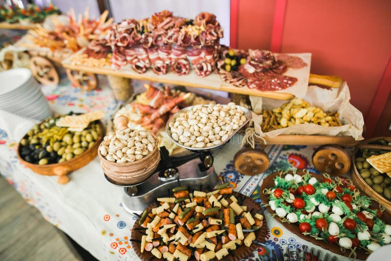 Buffet with a Variety of Delicious Sweets, Food Ideas, Celebration ...