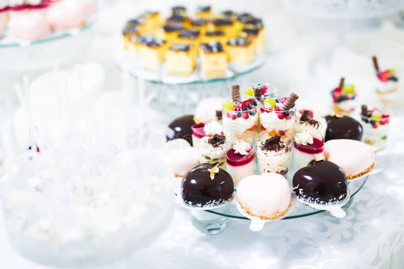 Buffet with a Variety of Delicious Sweets, Food Ideas, Celebration ...
