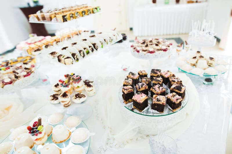 Buffet with a Variety of Delicious Sweets, Food Ideas, Celebration ...
