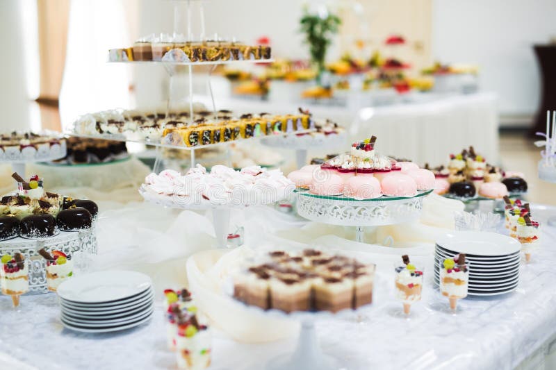 Buffet with a Variety of Delicious Sweets, Food Ideas, Celebration ...