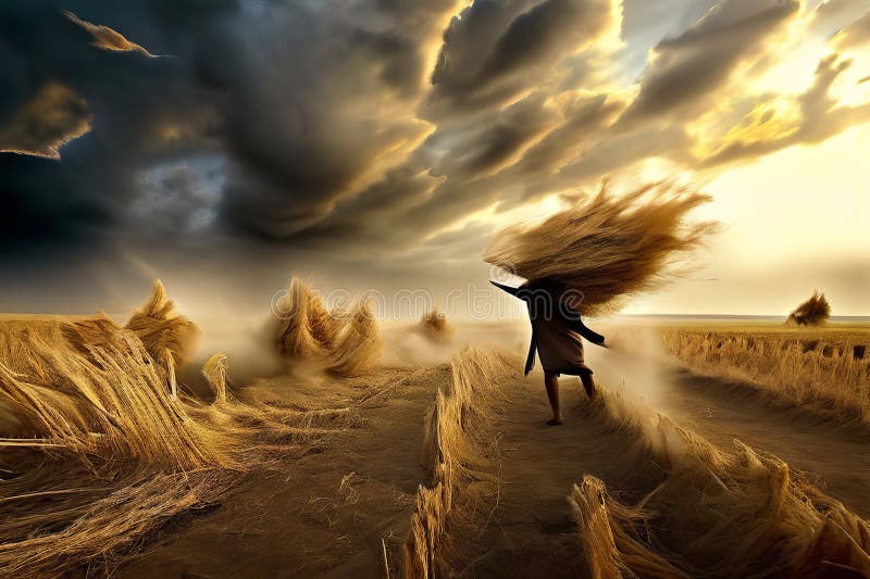 Buffeting Wind Stock Illustrations – 4 Buffeting Wind Stock ...