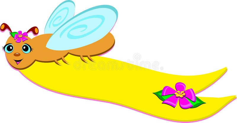 Bug Banner stock vector. Illustration of legs, sweet - 23227611