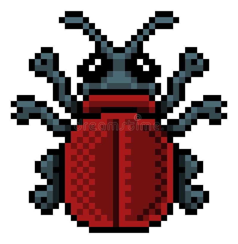 Insect Pixel Art Stock Illustrations – 1,389 Insect Pixel Art Stock ...