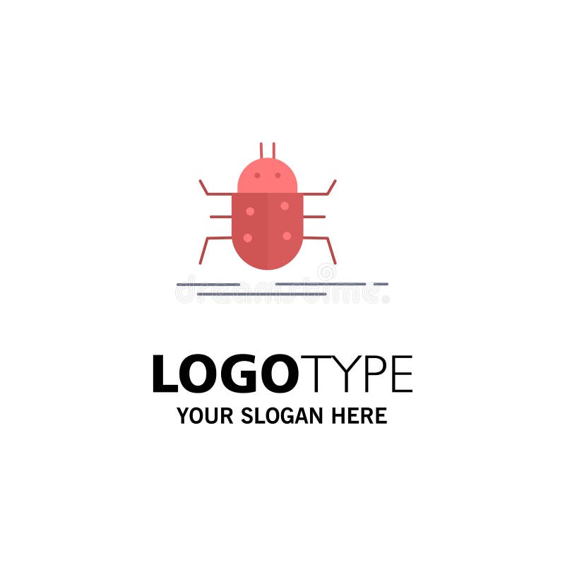 Bug, Bugs, Insect, Testing, Virus Flat Color Icon Vector Stock Vector ...