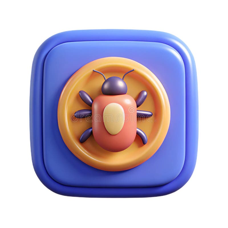 Bug Detection 3d Icon Representing Software Debugging And Cybersecurity 1749