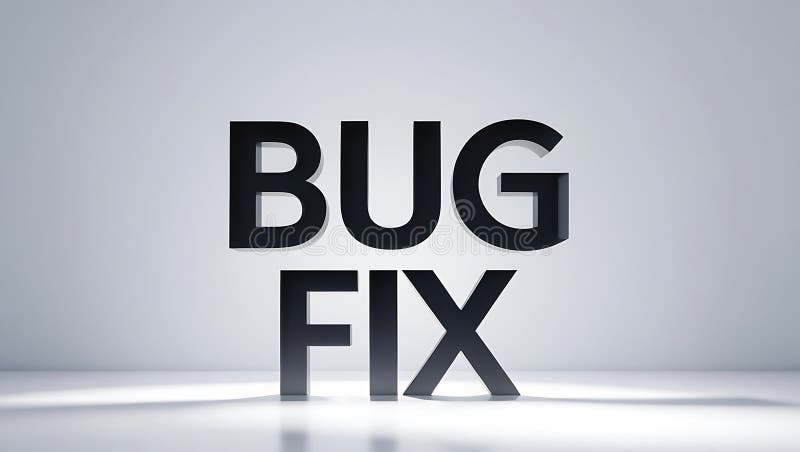 Bug Fix Guidance For Software Developers Addressing Common Issues Effectively Stock Illustration