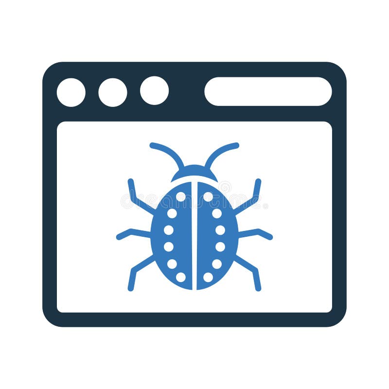 Bug, Fixing, System Icon. Simple Editable Vector Illustration Stock ...