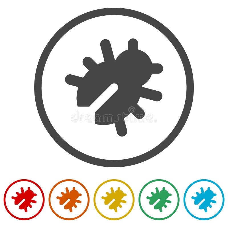 Bug icons set stock vector. Illustration of industry - 163933161 Bug icons set stock vector. Illustration of industry - 163933161