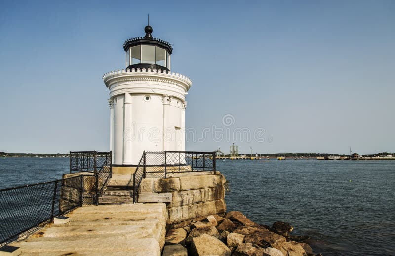 Bug Light stock photo. Image of historical, light, harbor - 59521442