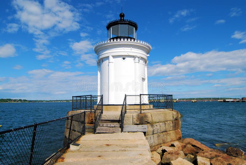 Bug Lighthouse stock image. Image of building, tower - 96537743