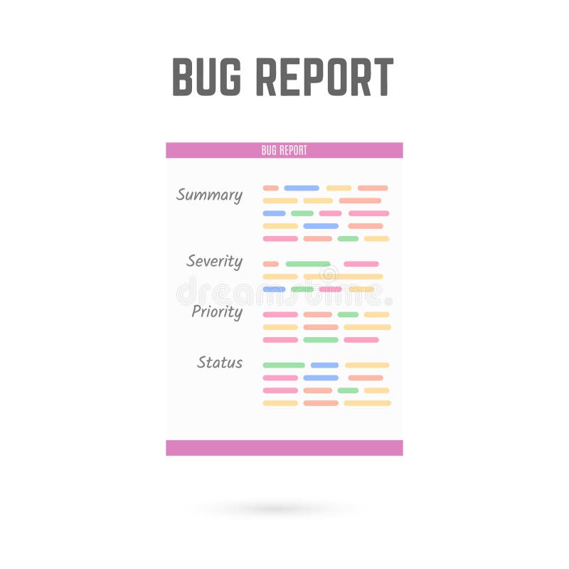 Bug Report Stock Illustrations – 2,843 Bug Report Stock Illustrations ...