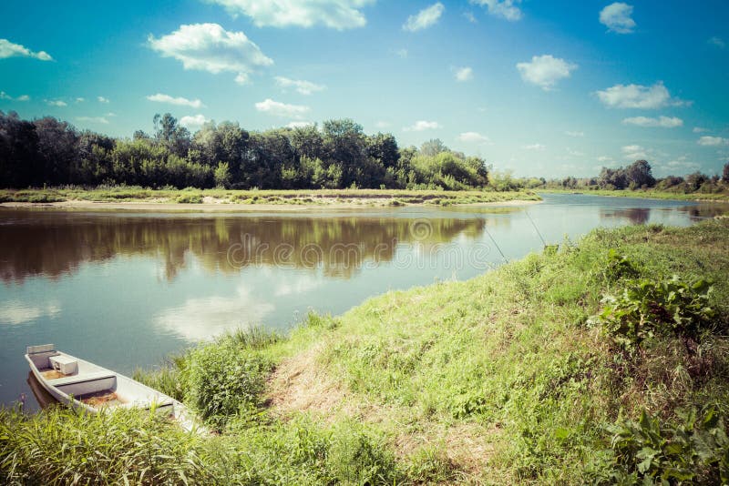 Bug River, Poland stock image. Image of blue, podlasie - 98688937