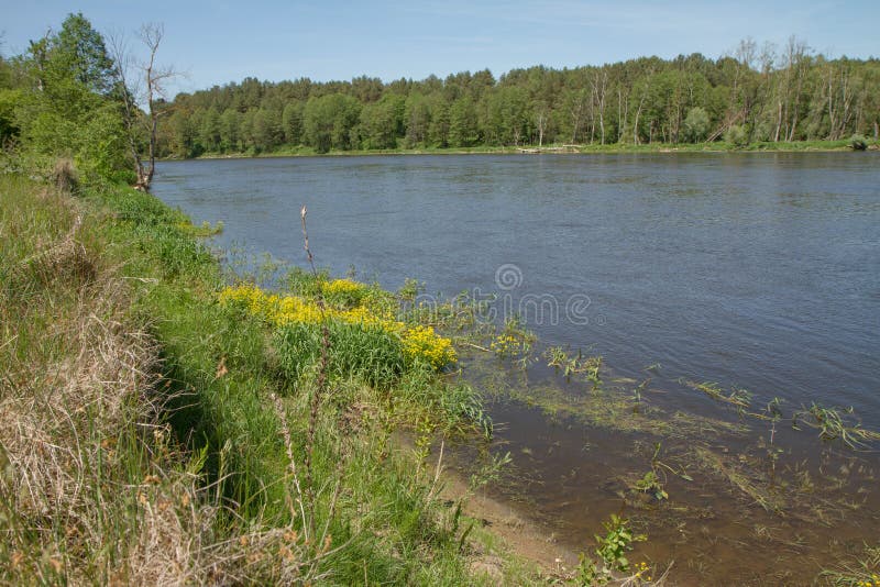 The Bug River, Poland stock photo. Image of ferry, europe - 93297910