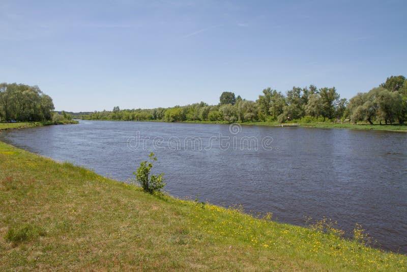 The Bug River, Poland stock photo. Image of river, reed - 71872968