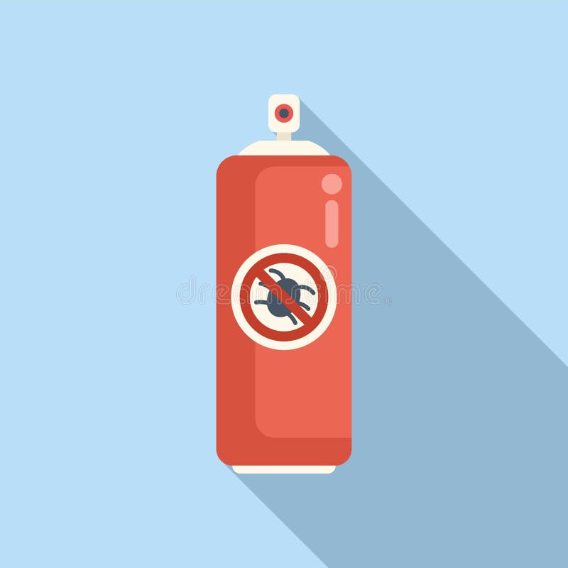 Bug Spray Icon Flat Vector. Operation Medical Stock Illustration - Illustration of euthanasia ...