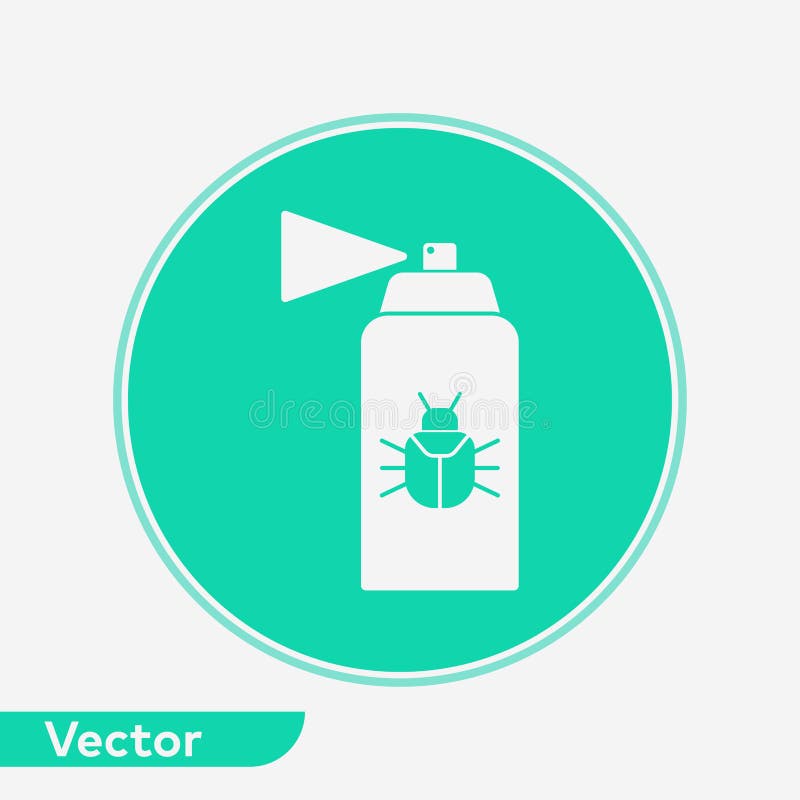 Insecticide Vector Icon Sign Symbol Stock Vector - Illustration of ...