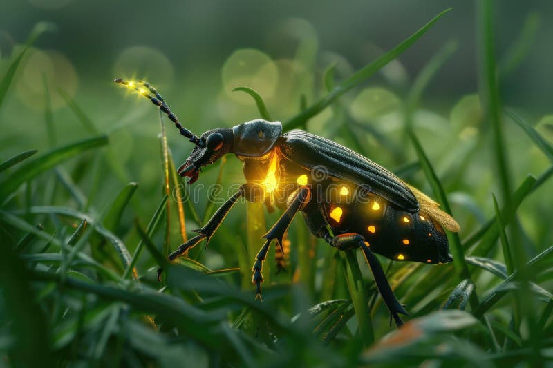 A Bug Standing in the Grass, Suitable for Nature and Wildlife Themes ...