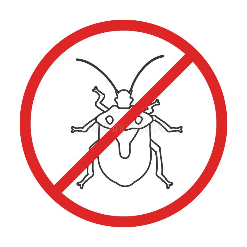 Stink Bug Vector Silhouette Illustration Isolated on White Background ...