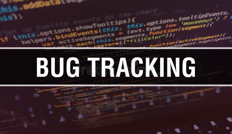 Bug Tracking With Binary Code Digital Technology Background Abstract Background With Program 3846