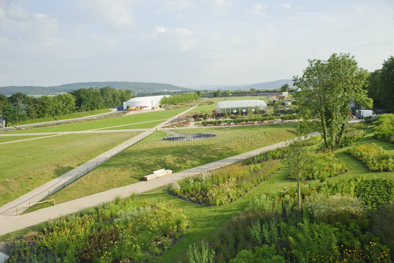 Buga Horticultural Exhibition in Koblenz ,germany Stock Photo - Image ...