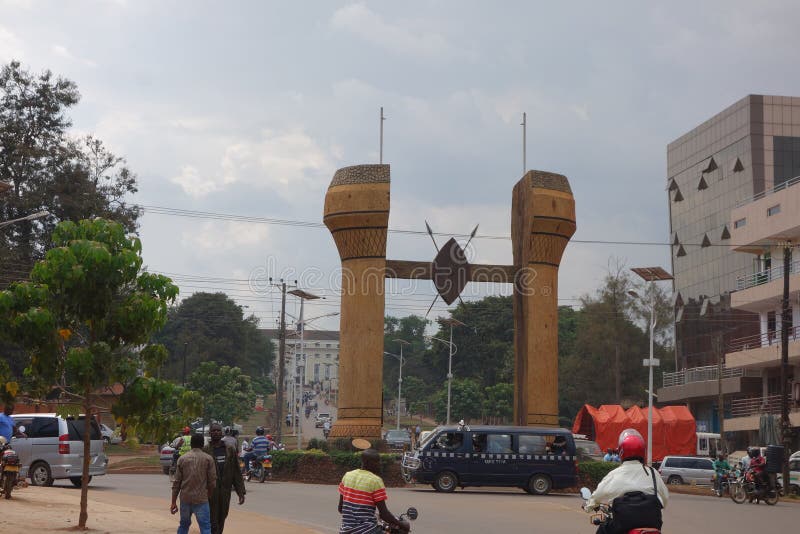 The Buganda Monument in Kampala Editorial Photo - Image of african ...