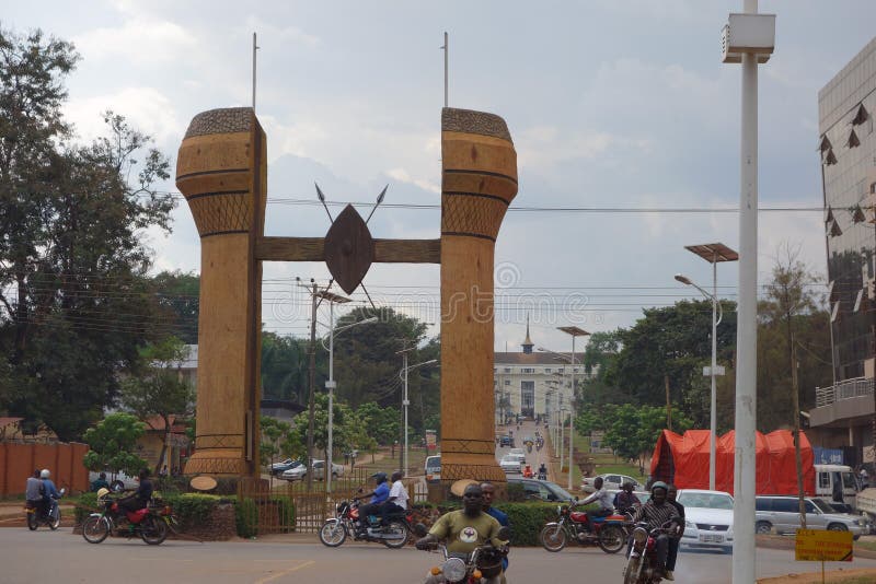 The Buganda Monument in Kampala Editorial Image - Image of landmark ...