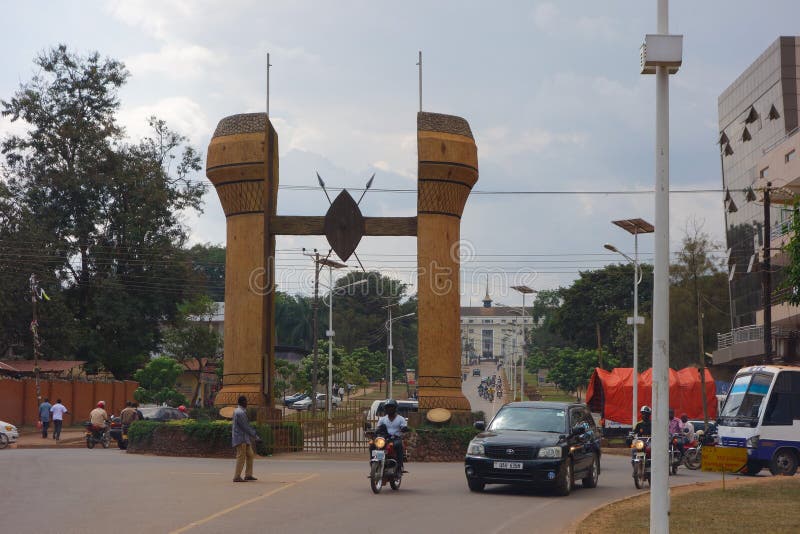 The Buganda Monument in Kampala Editorial Stock Image - Image of ...