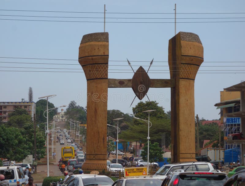 The Buganda Monument in Kampala Editorial Image - Image of landmark ...