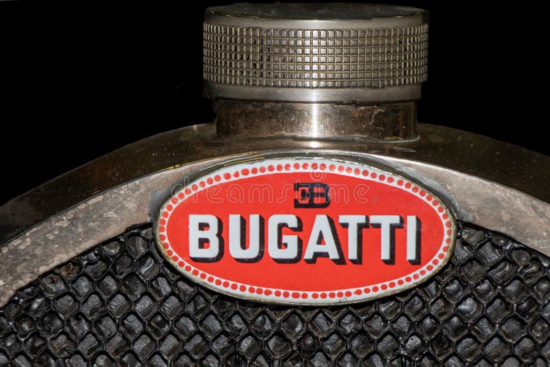 Bugatti grill editorial stock photo. Image of designed - 181779028