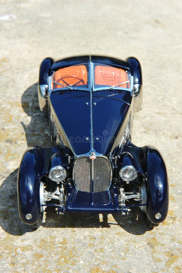 Bugatti 57 SC Corsica Roadster - Front View Stock Image - Image of door ...