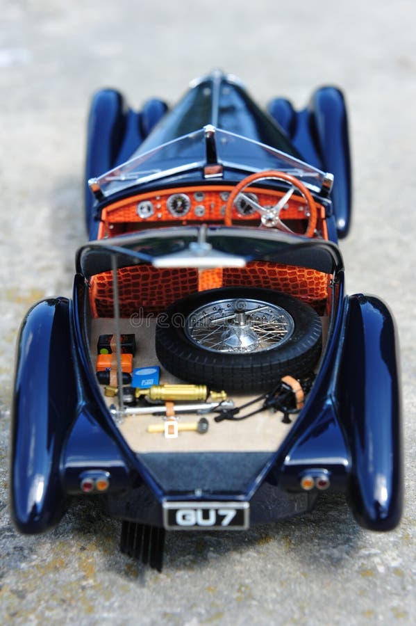 Bugatti 57 SC Corsica Roadster - Open Trunk Stock Photo - Image of ...
