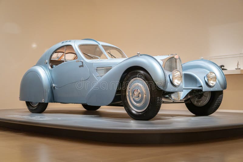 1936 Bugatti Type 57SC Atlantic Editorial Stock Image - Image of ...