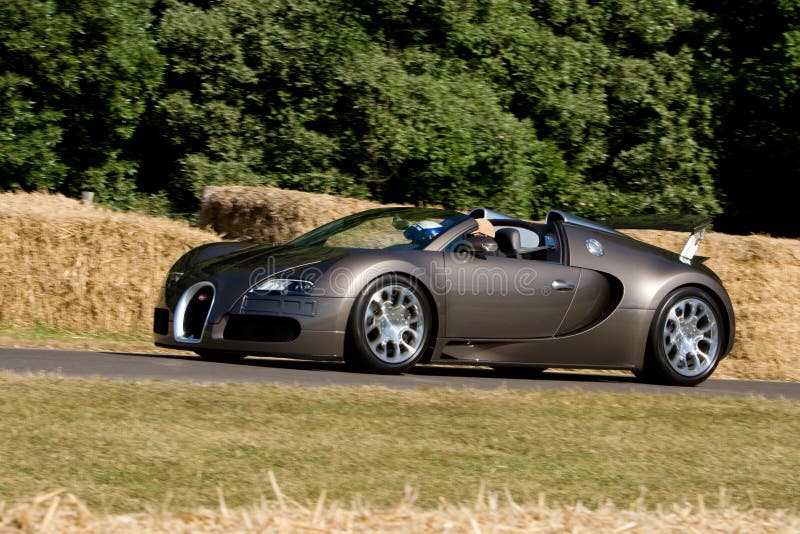 Bugatti Veyron on Track at Goodwood Festiva Editorial Stock Photo ...
