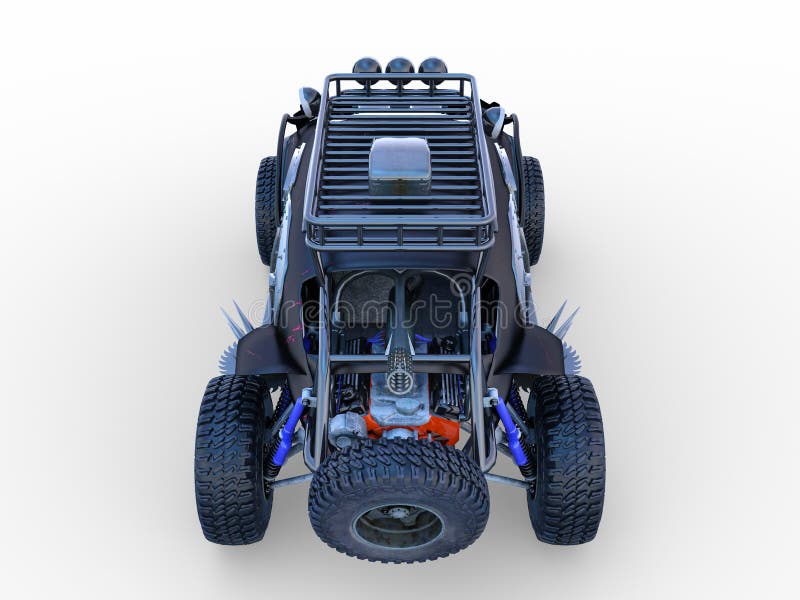 Buggy car stock illustration. Illustration of race, custom - 65397957